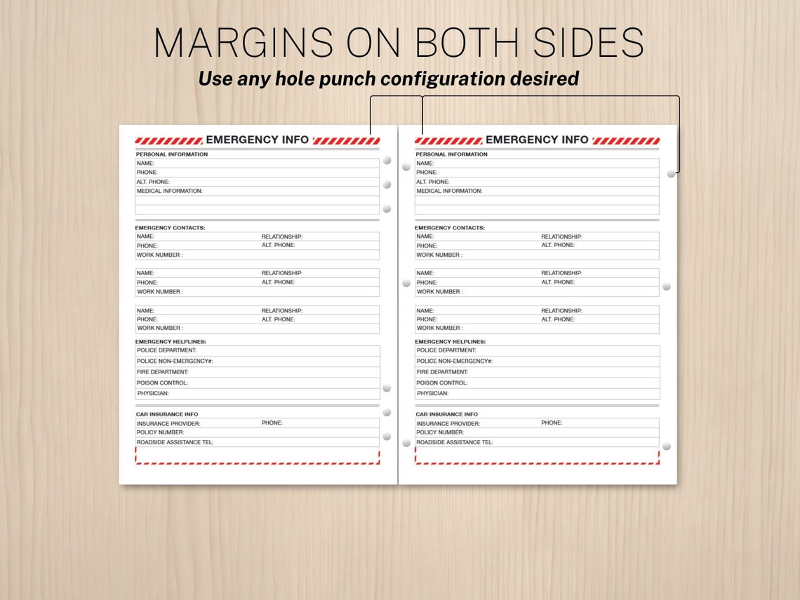 Car Owner Essential Printables Pack, Maintenance Checklists, Emergency ...