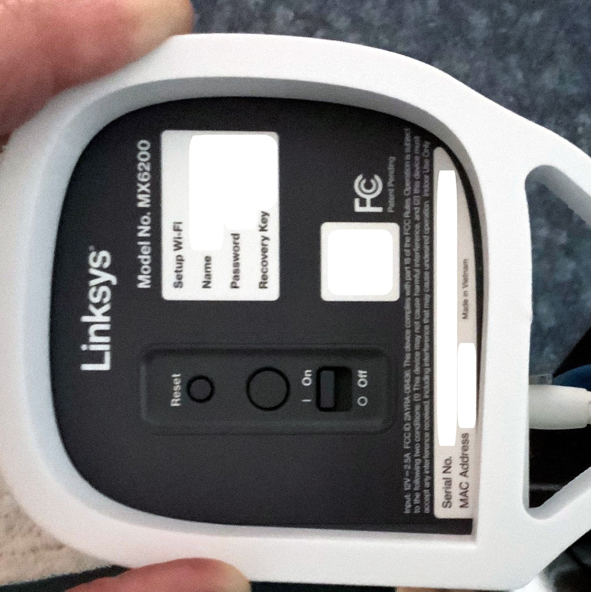 Wall Stand Shelf for Linksys Velop Pro 6E / Pro 7 MX6200 MX6201 MX6202 ...