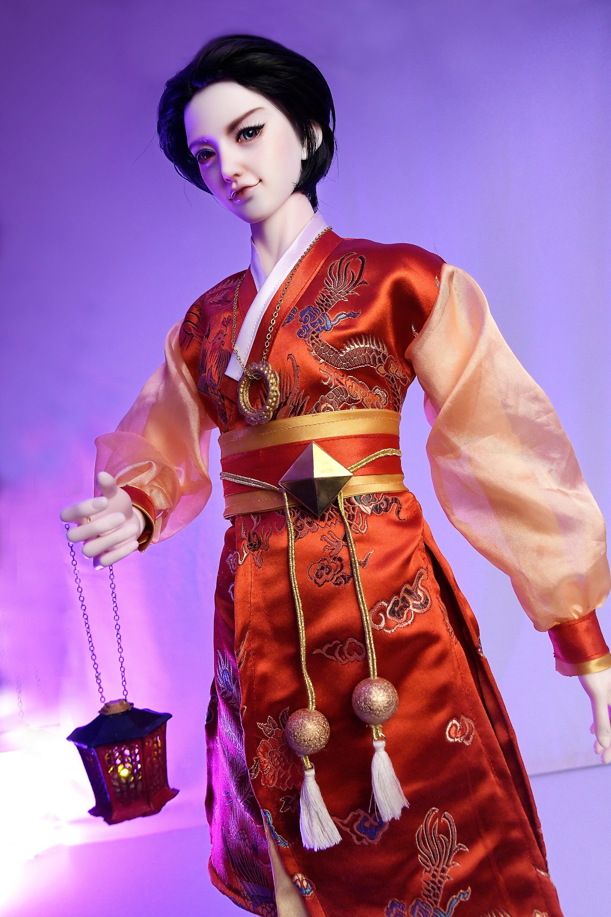 BJD Doll Boy Man 1/3 60-70cm Asian Outfit New Luna Year - Etsy