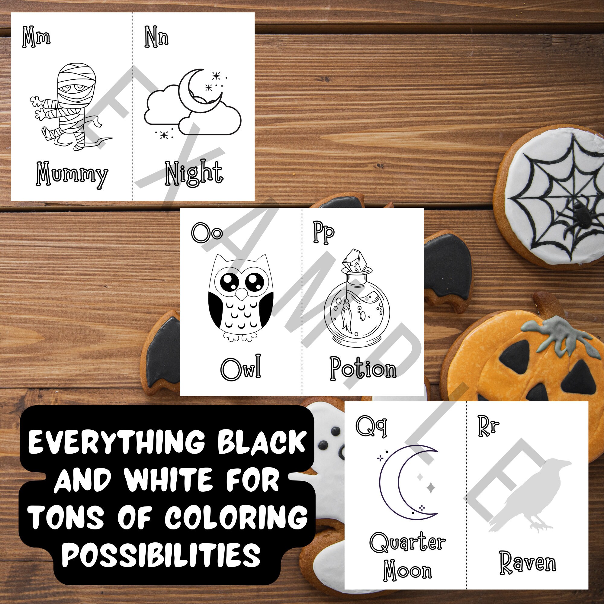 Halloween ABC Coloring Activity Book | Halloween Activity | Classroom ...