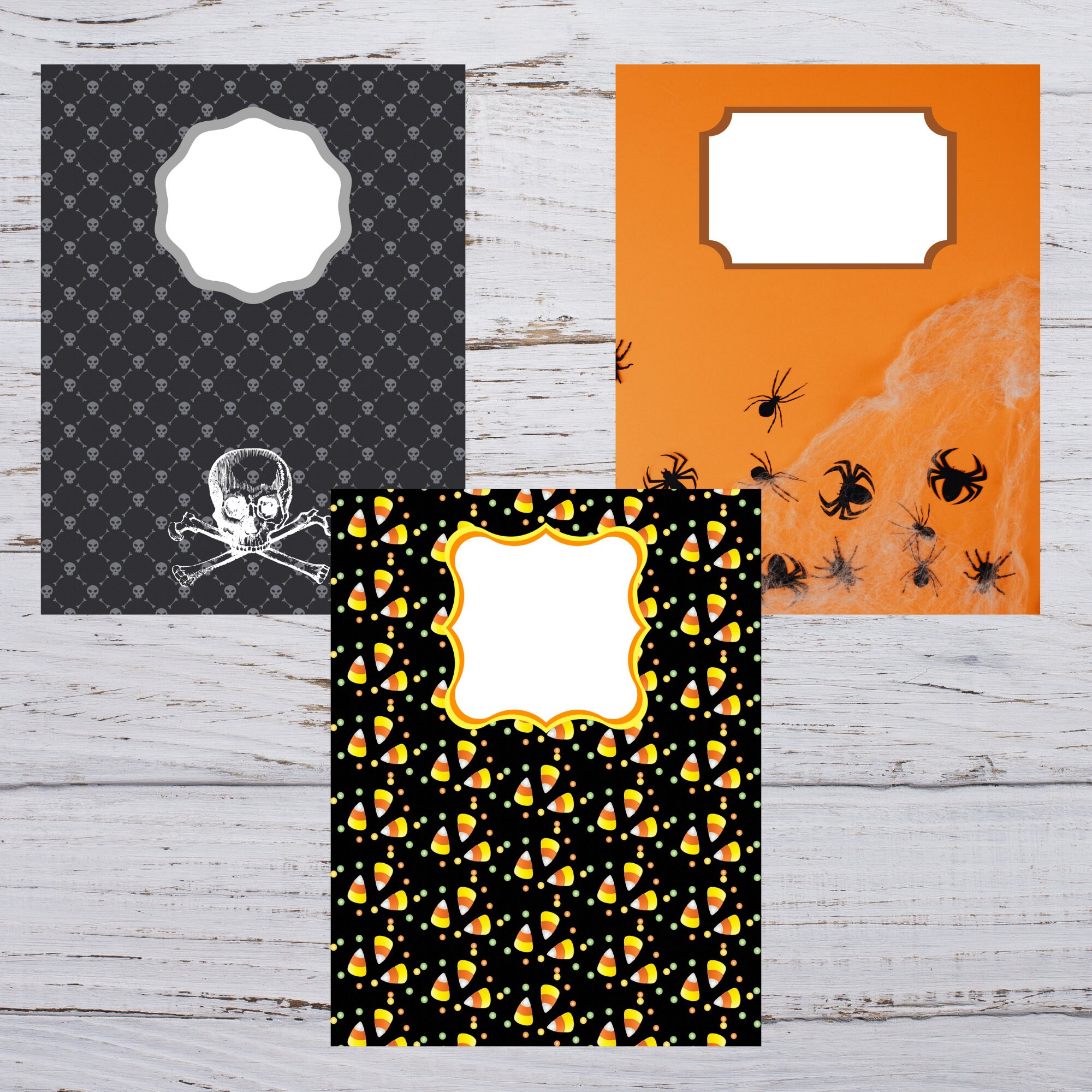 Halloween Binder Covers, School Binder Covers, Planner Covers - Etsy