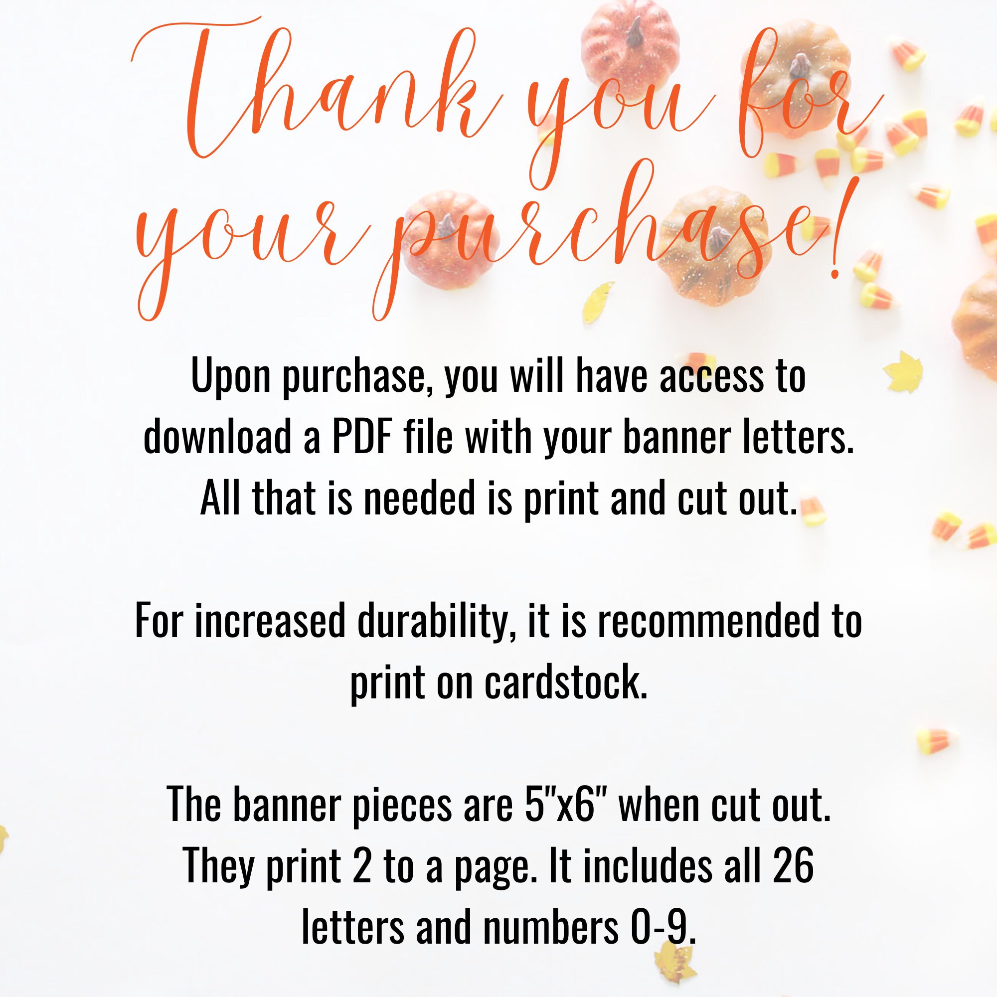 Halloween Themed Letter Banner Letters - Etsy