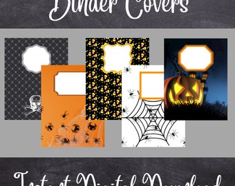 Binder Halloween - Etsy