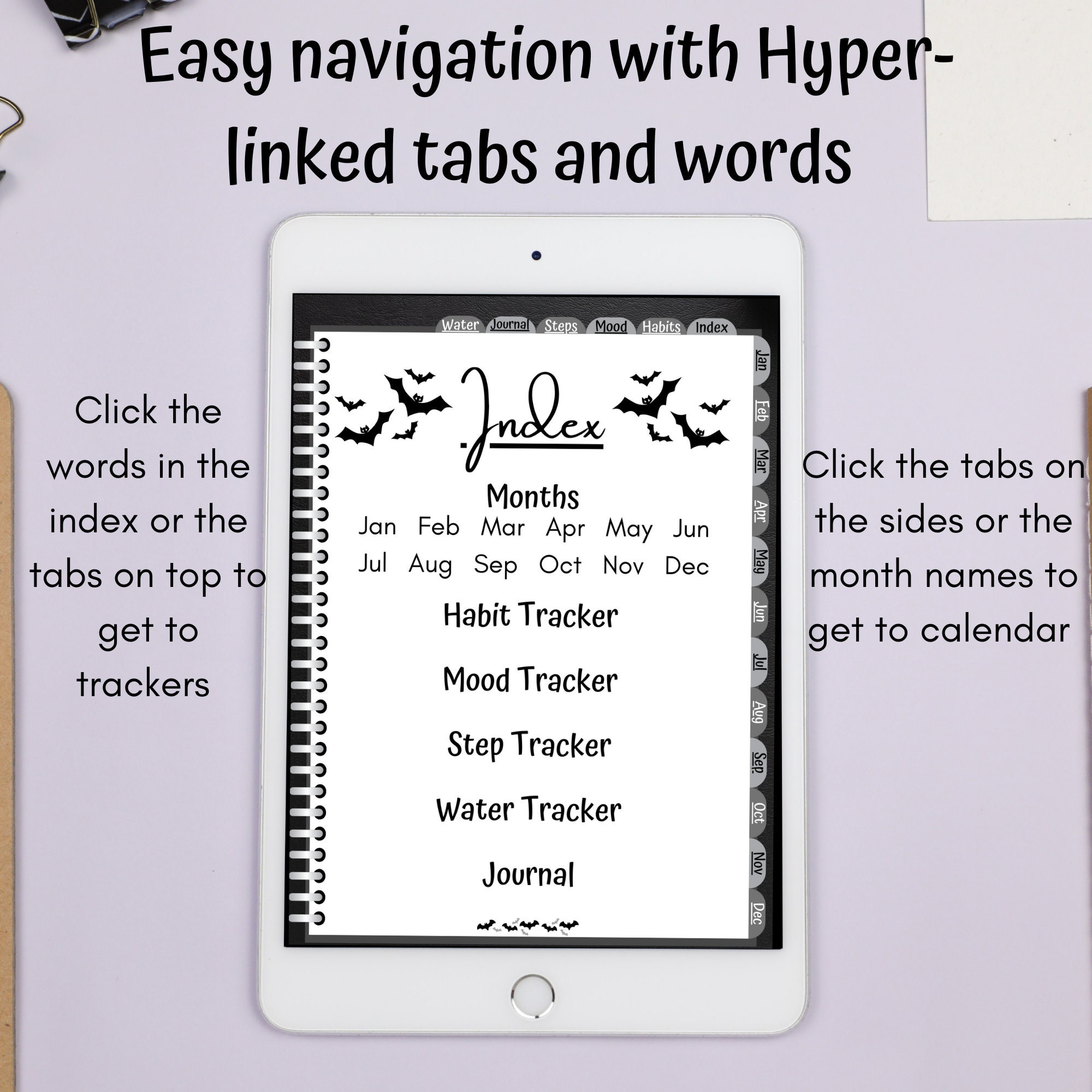 Digital Planner Interactive and Customizable Use With Goodnotes or ...