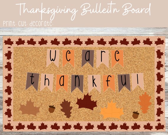 Thanksgiving Poster Board Ideas