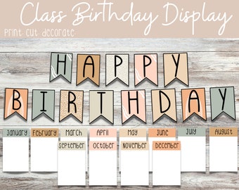 Classroom Birthday - Etsy