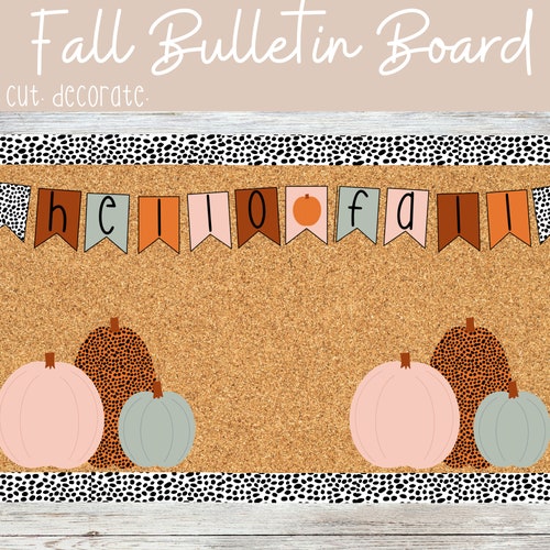 Apple Back to School Bulletin Board or Classroom Door Decor - Etsy