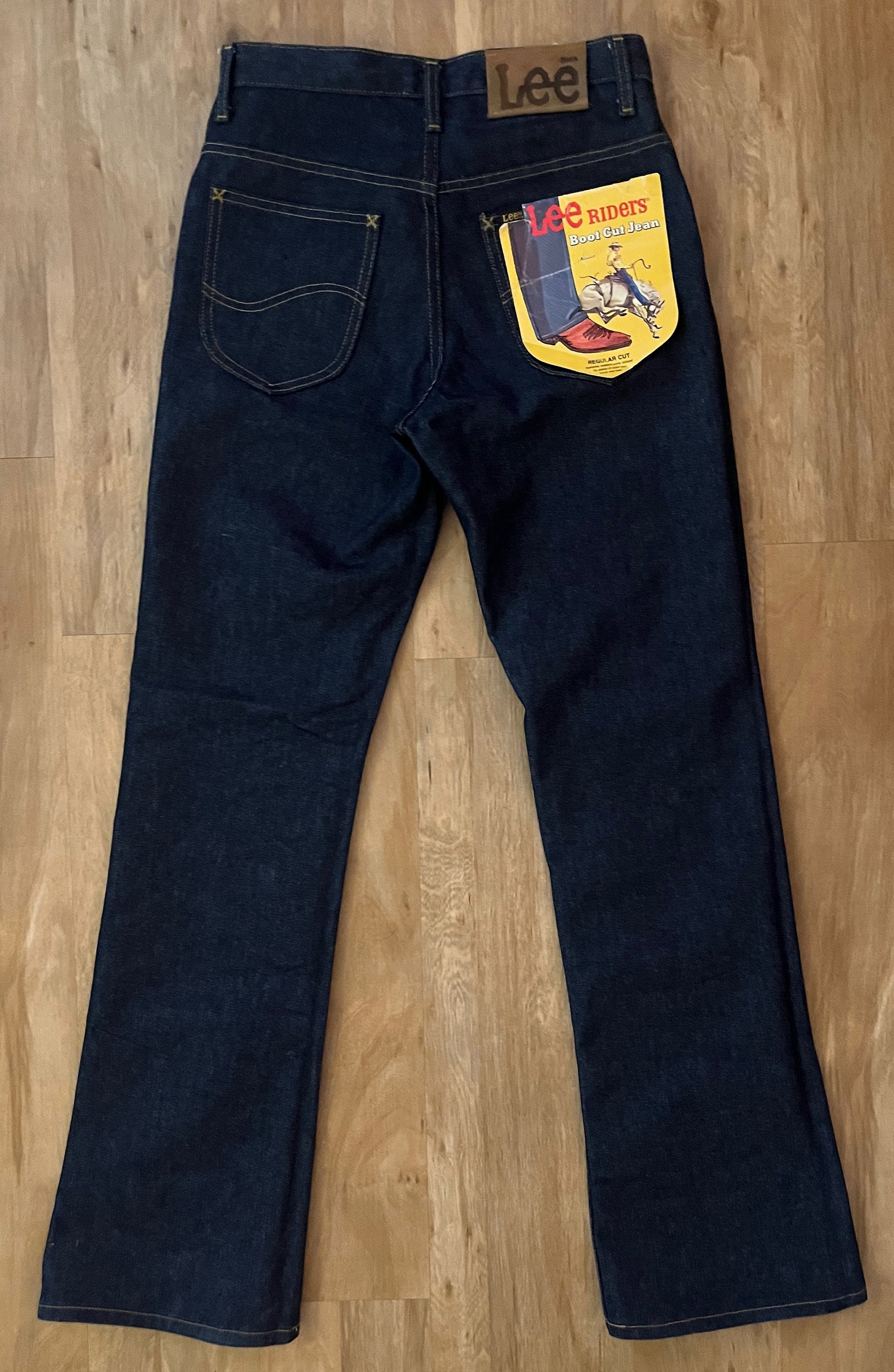1970s Deadstock Lee Rider Bootcut Jeans - Size 29 X 32 - Etsy 1970s Deadstock Lee Rider Bootcut Jeans - Size 29 X 32 - Etsy