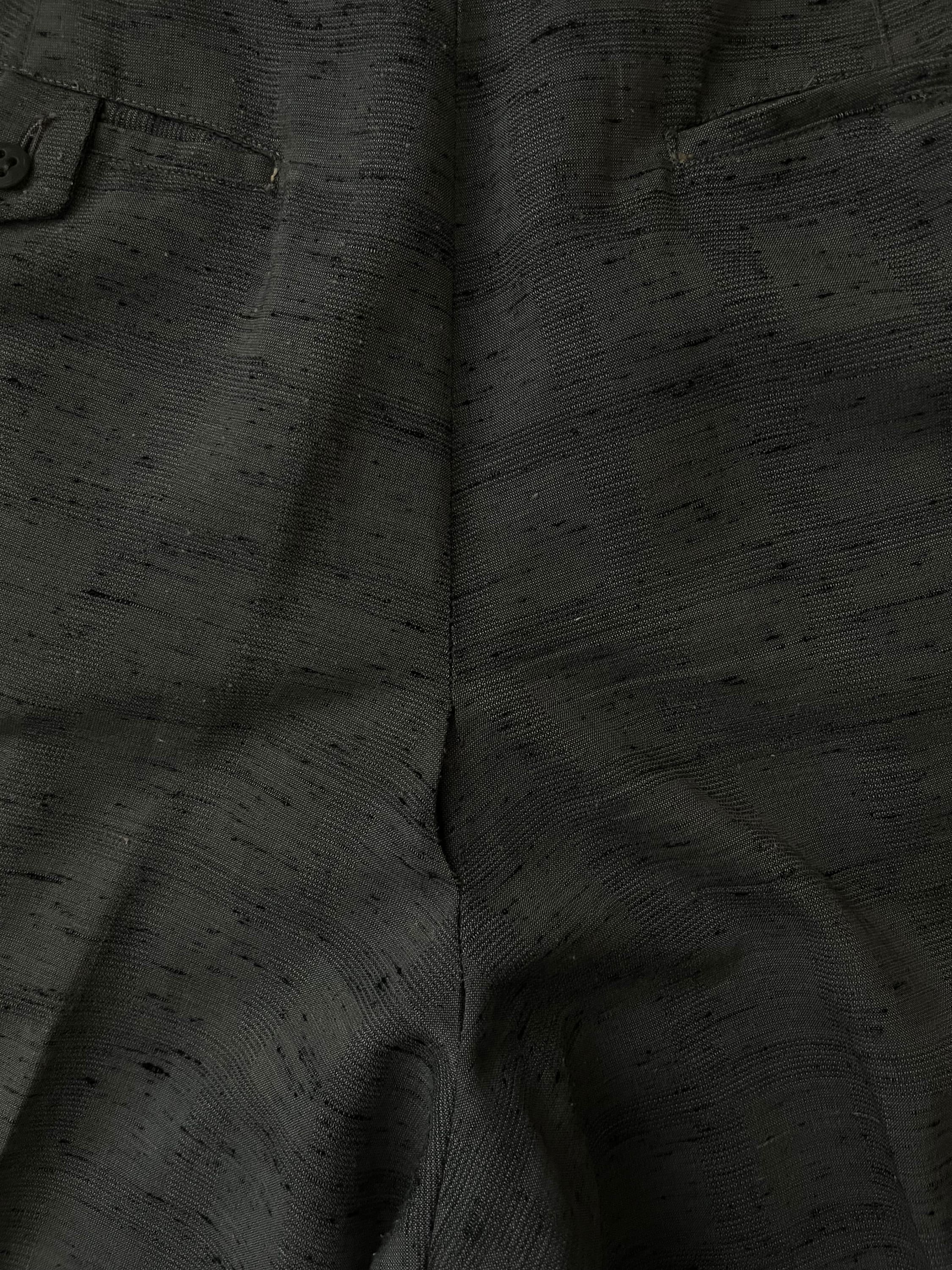 1950s Two Tone Fleck Windowpane Pattern Pleated Pants - Size 30 X 30 - Etsy