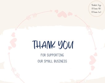 Thank You Slips | Etsy