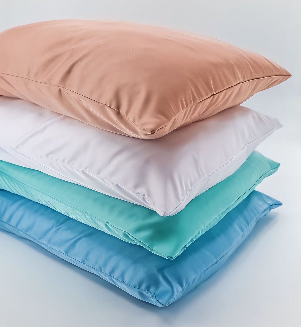 Silk Pillowcase (2 Set), Skin Care, Natural Mulberry Silk, 19momme ...