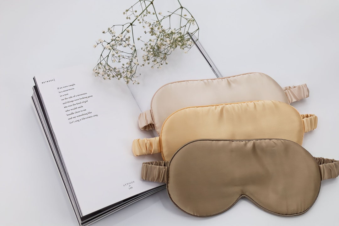 Mulberry Silk Eye Pillow for Self Care Skin Care & Anxiety Relief ...