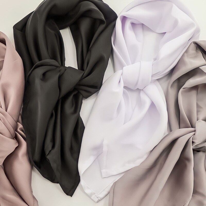 Silk Head Scarf - Etsy