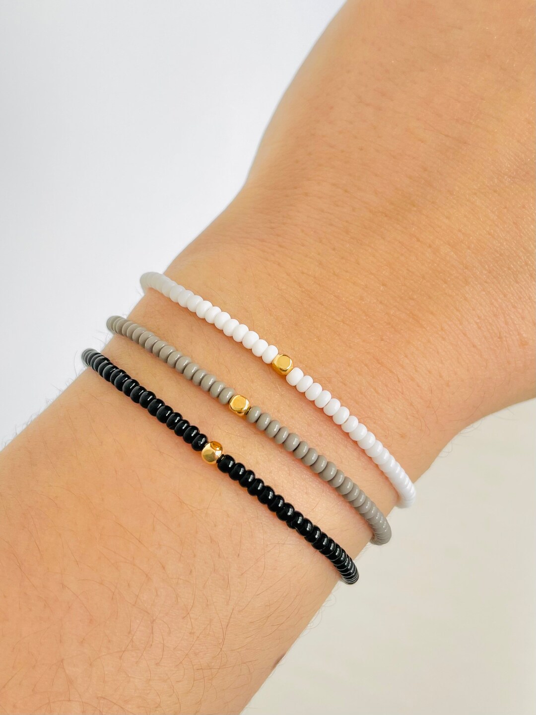 Nylon Seed Bead Bracelet, Seed Beads, Thin Bracelet - Etsy