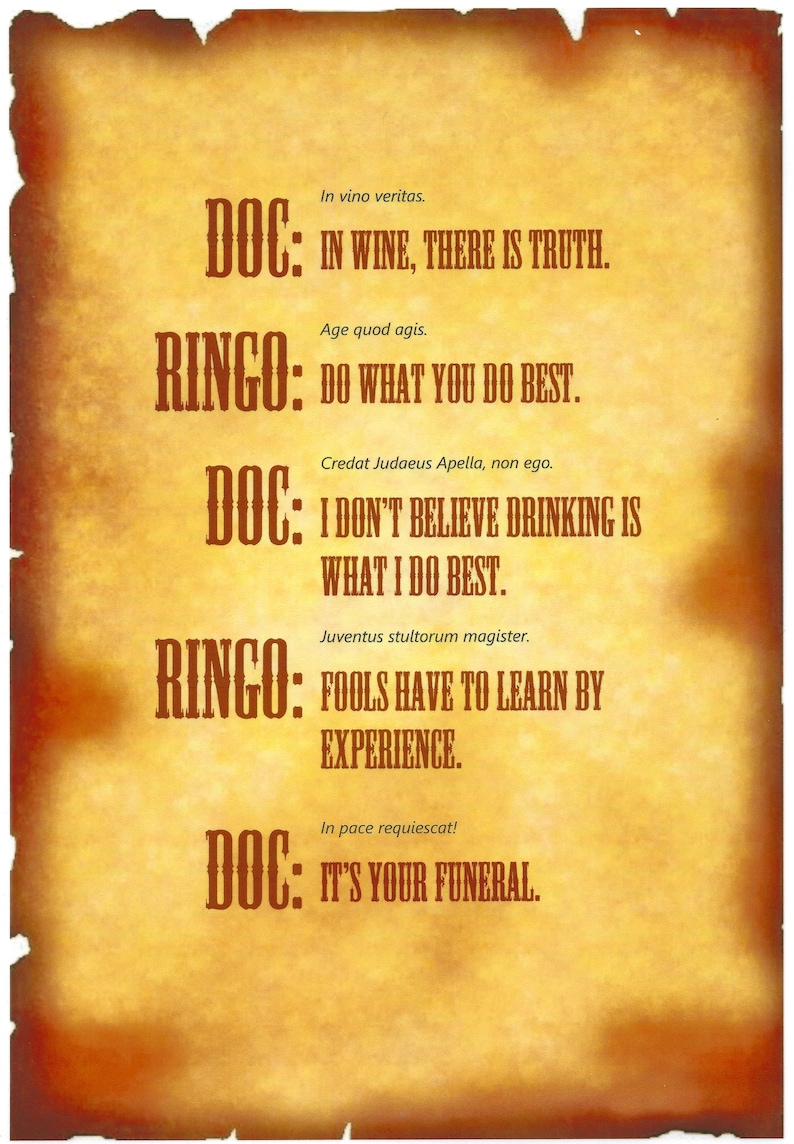 Tombstone Latin Translation - Etsy