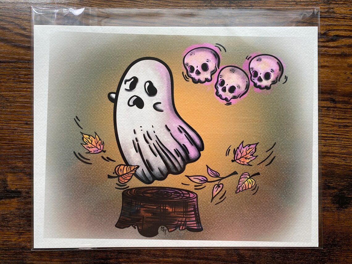 Spooky Ghost Prints - Etsy