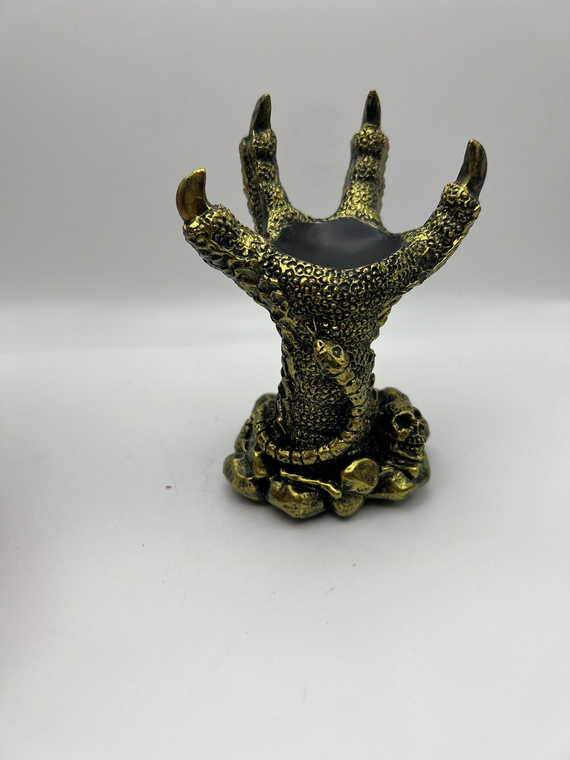 Gold Dragon Claw Crystal Sphere Holder Dragon Claw Crystal - Etsy