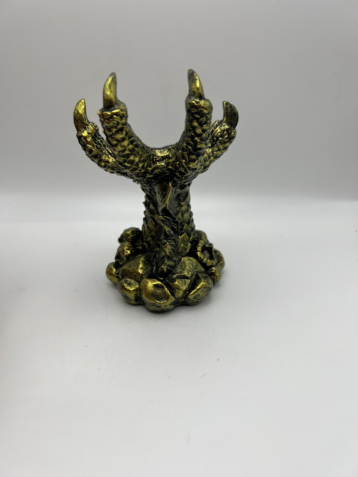 Gold Dragon Claw Crystal Sphere Holder Dragon Claw Crystal - Etsy