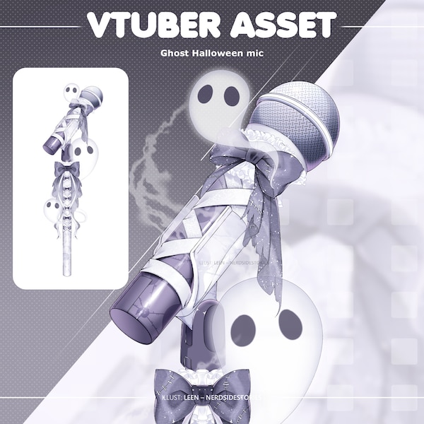 Ghost Vtuber Model - Etsy