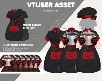 Vtuber Asset Cooking - Etsy