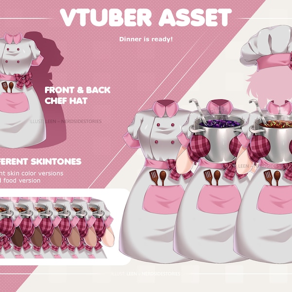 Vtuber Clown Asset - Etsy