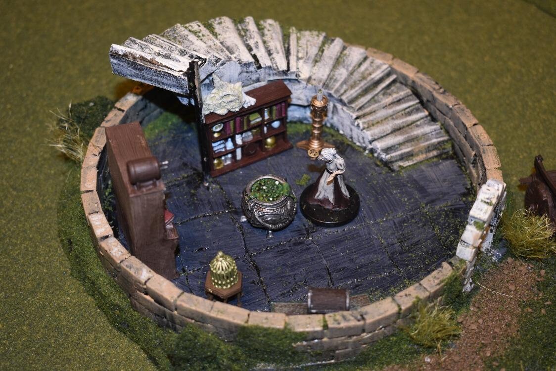 Handmade, Old Windmill, Bonegrinder, Rpg Terrain, D&D, Dungeons and ...