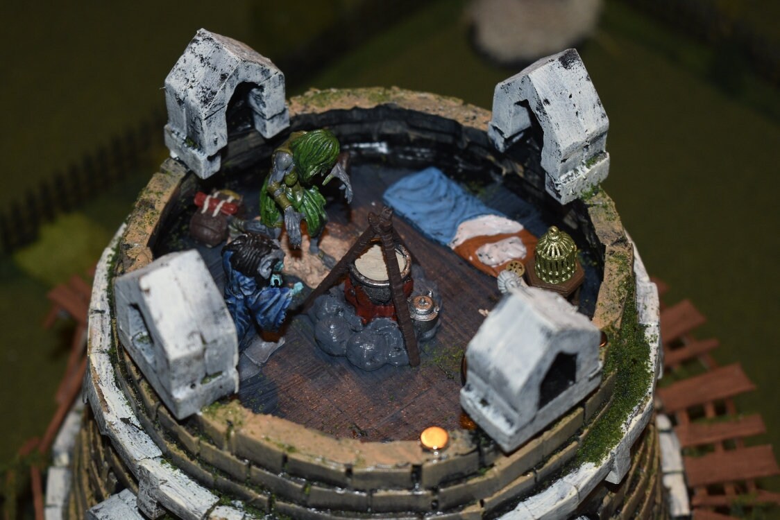 Handmade, Old Windmill, Bonegrinder, Rpg Terrain, D&D, Dungeons and ...
