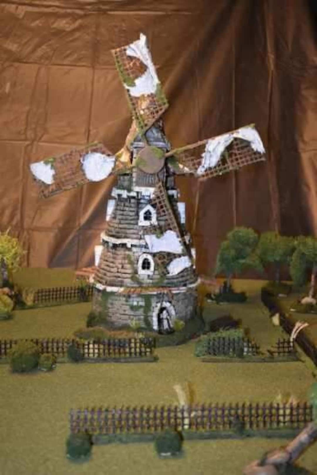 Handmade, Old Windmill, Bonegrinder, Rpg Terrain, D&D, Dungeons and ...