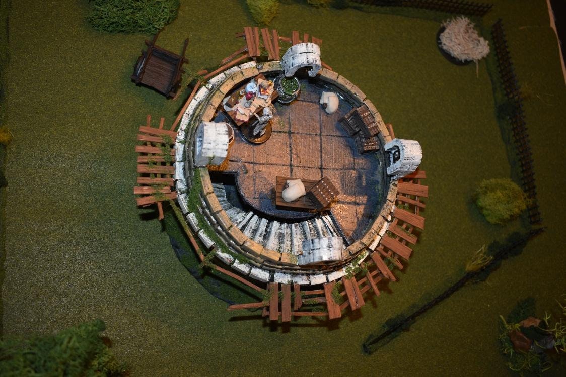 Handmade, Old Windmill, Bonegrinder, Rpg Terrain, D&D, Dungeons and ...