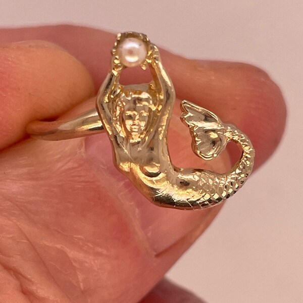 Mermaid Ring - Etsy