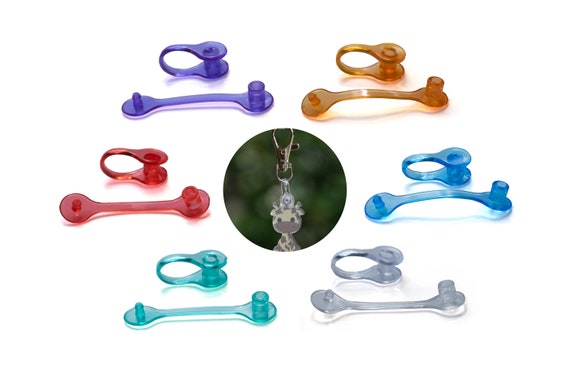 Plastic Keychain Connector Tab/snap/clip Alternative to Jump - Etsy