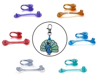 Plastic Keychain - Etsy