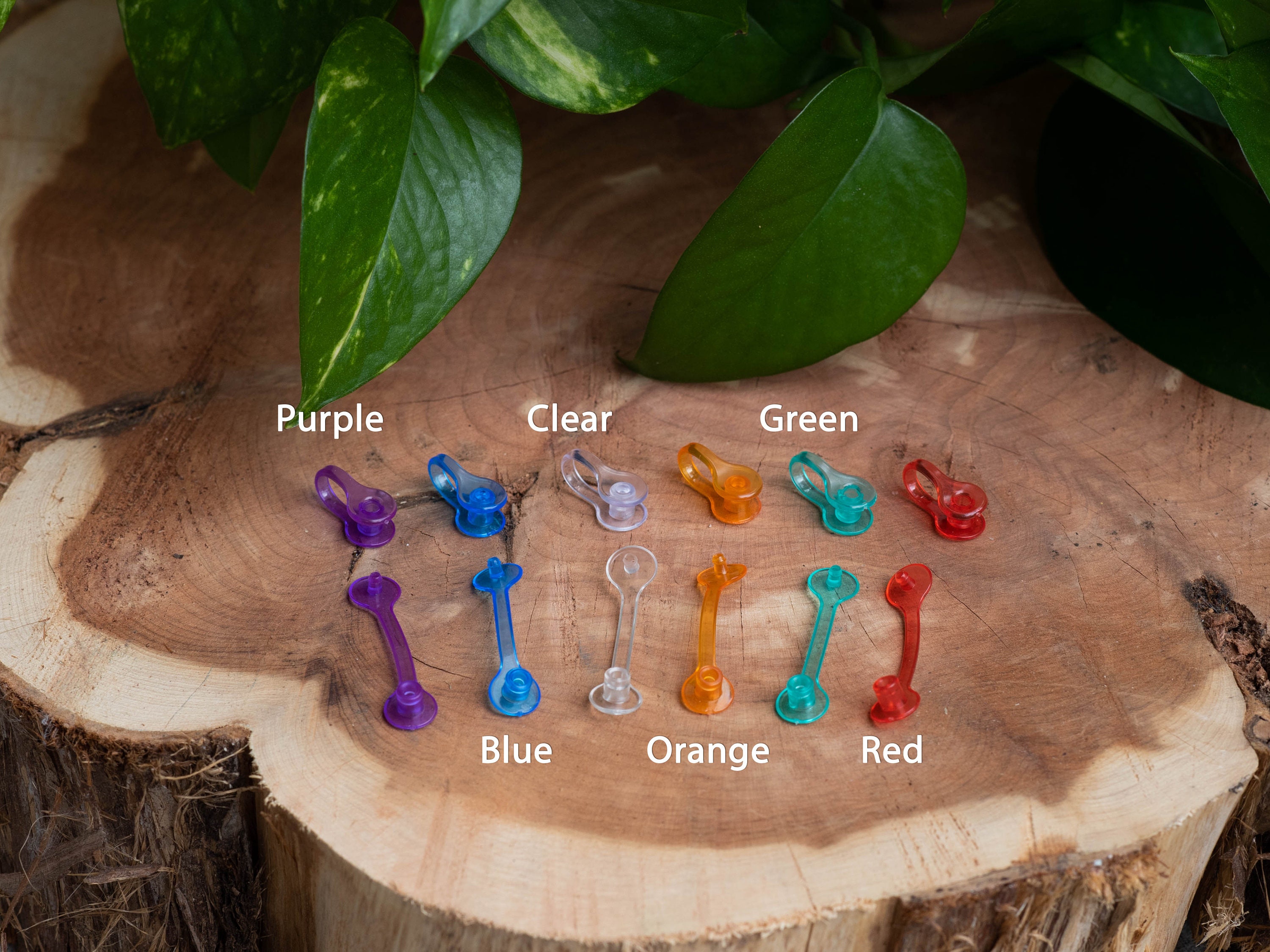 Plastic Keychain Connector Tab/snap/clip Alternative to Jump Ring - Etsy