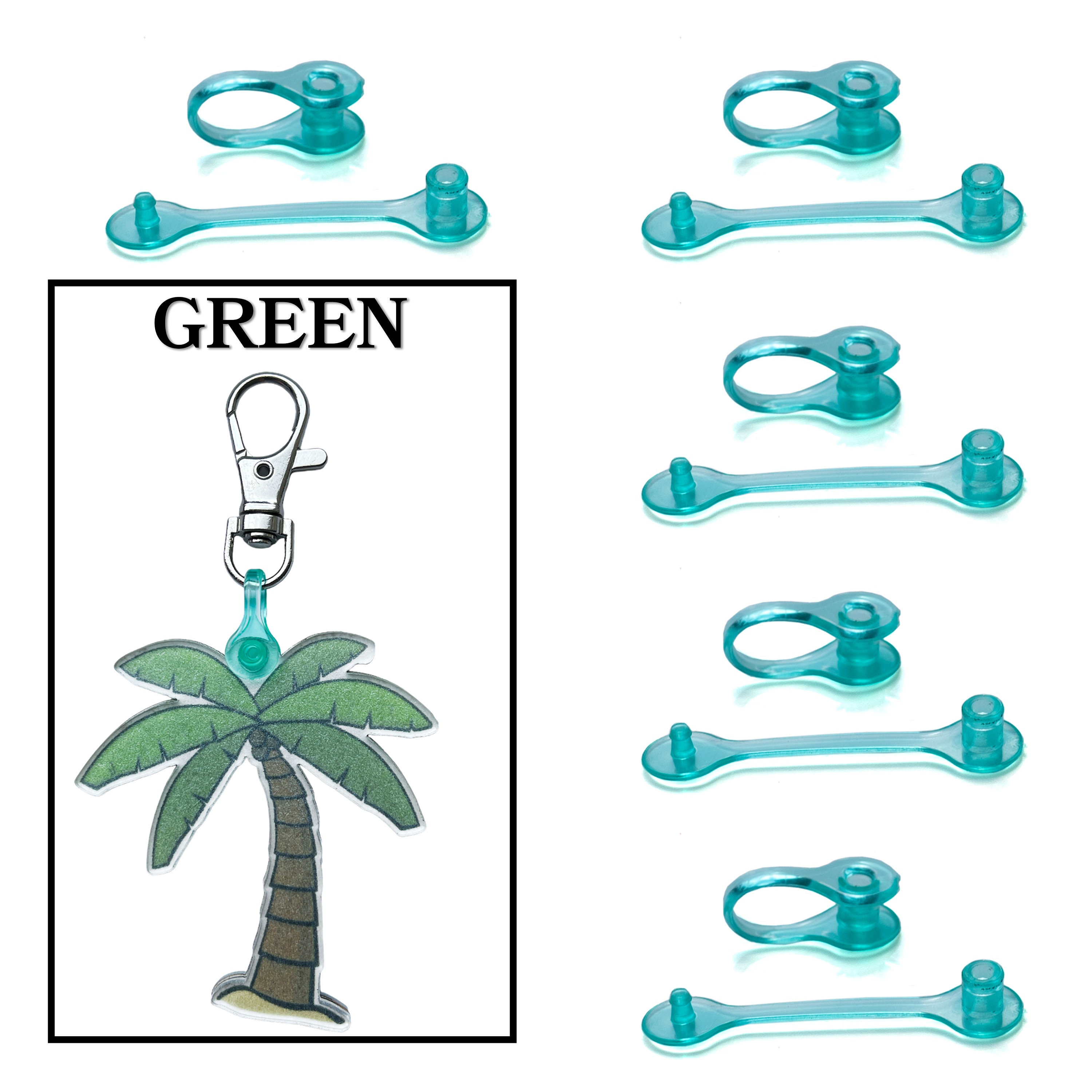 Plastic Keychain Connector Tab/snap/clip Alternative to Jump Ring - Etsy