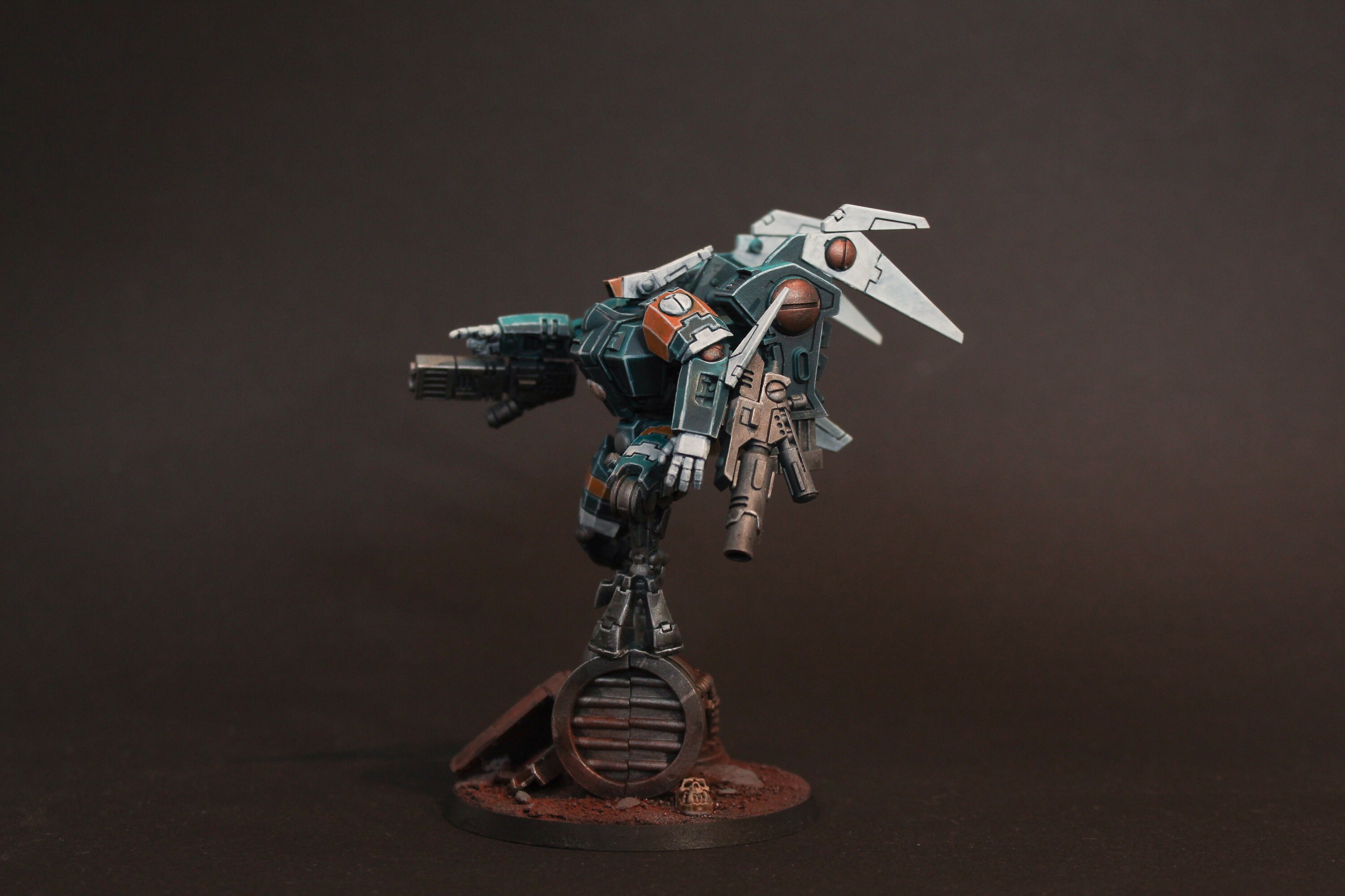 Warhammer 40k: Tau Coldstar Commander Paintjob - Etsy