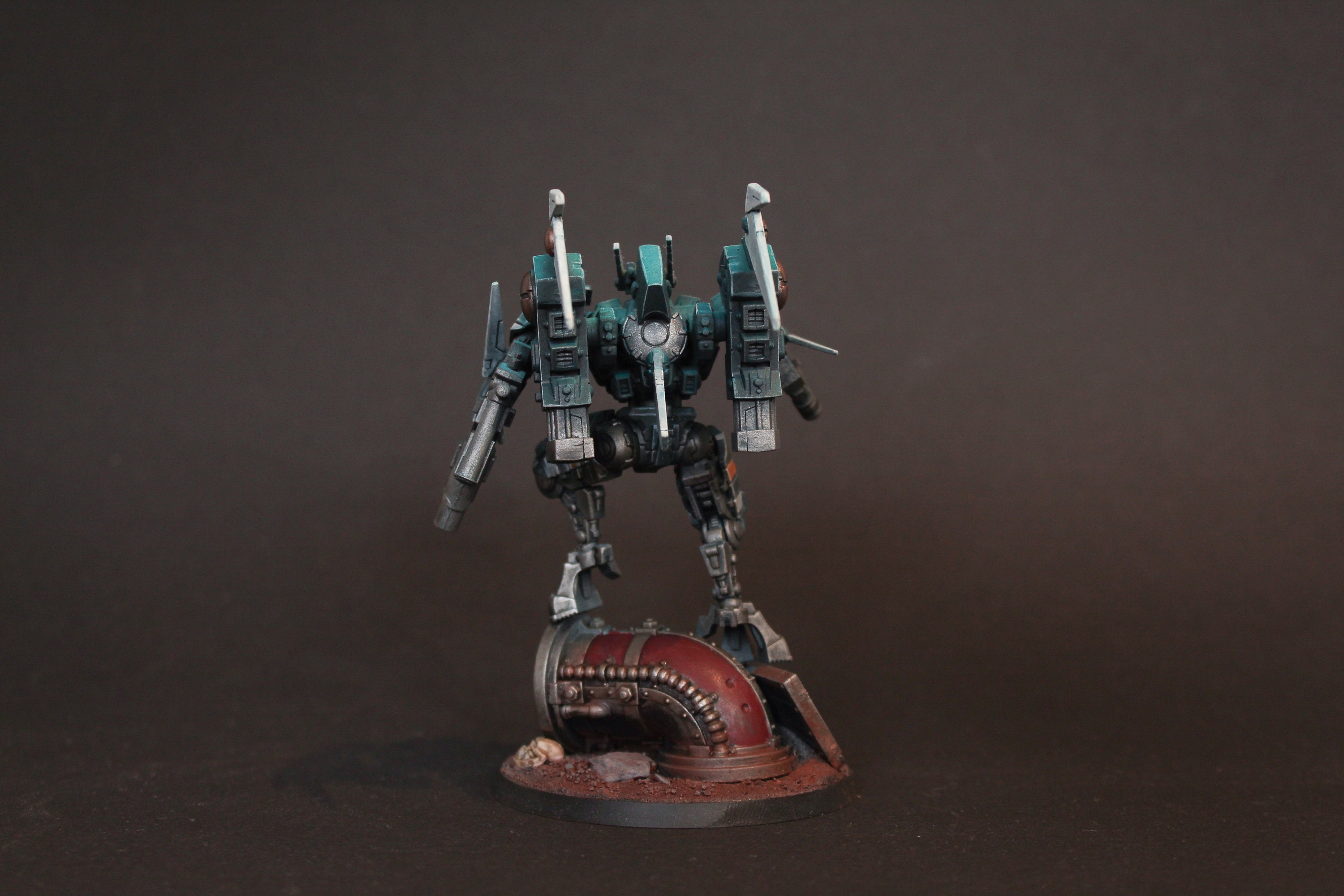 Warhammer 40k: Tau Coldstar Commander Paintjob - Etsy
