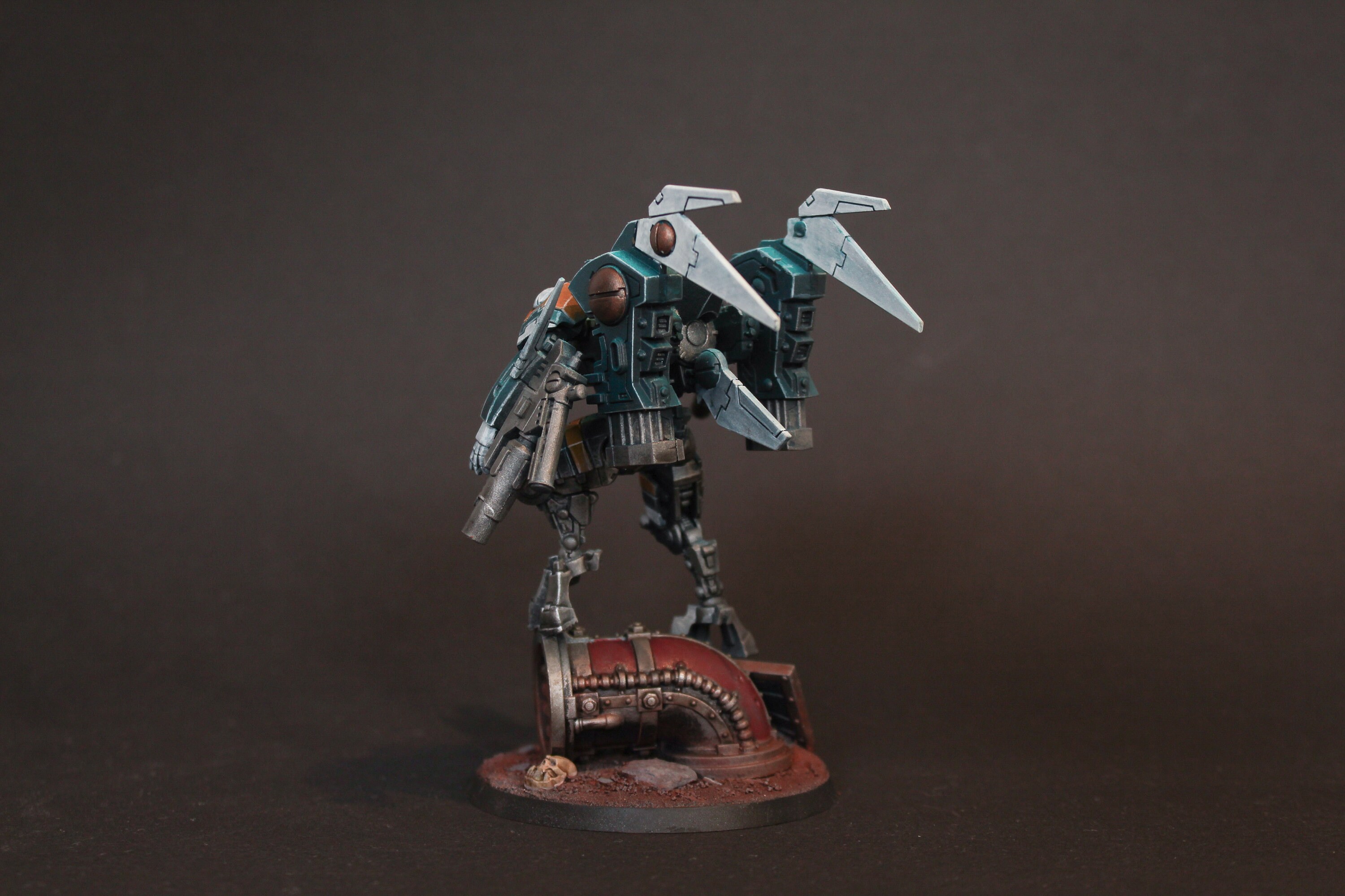 Warhammer 40k: Tau Coldstar Commander Paintjob - Etsy
