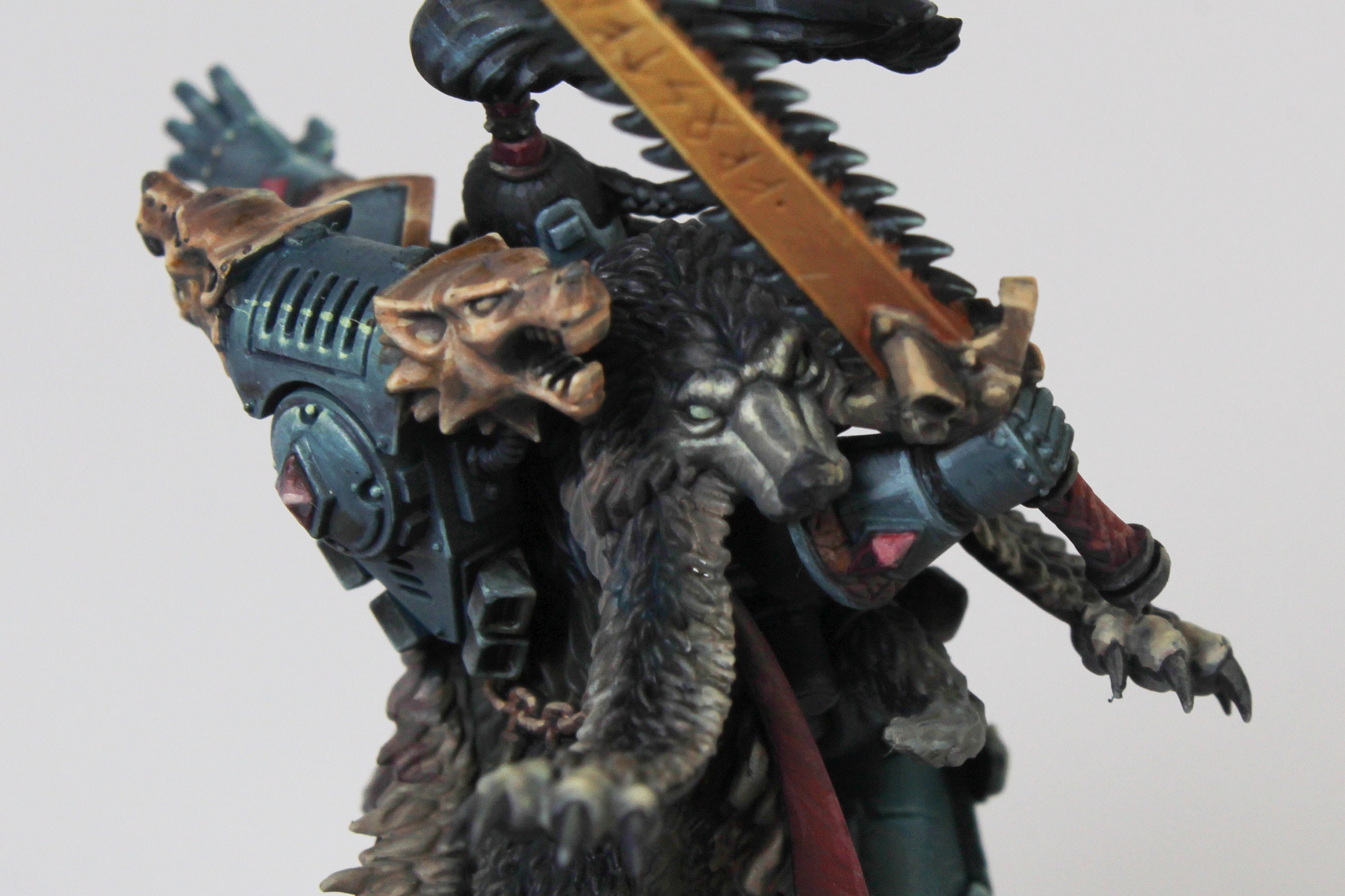 Ragnar Blackmane Pro Paint: Warhammer 40k Space Wolves - Etsy