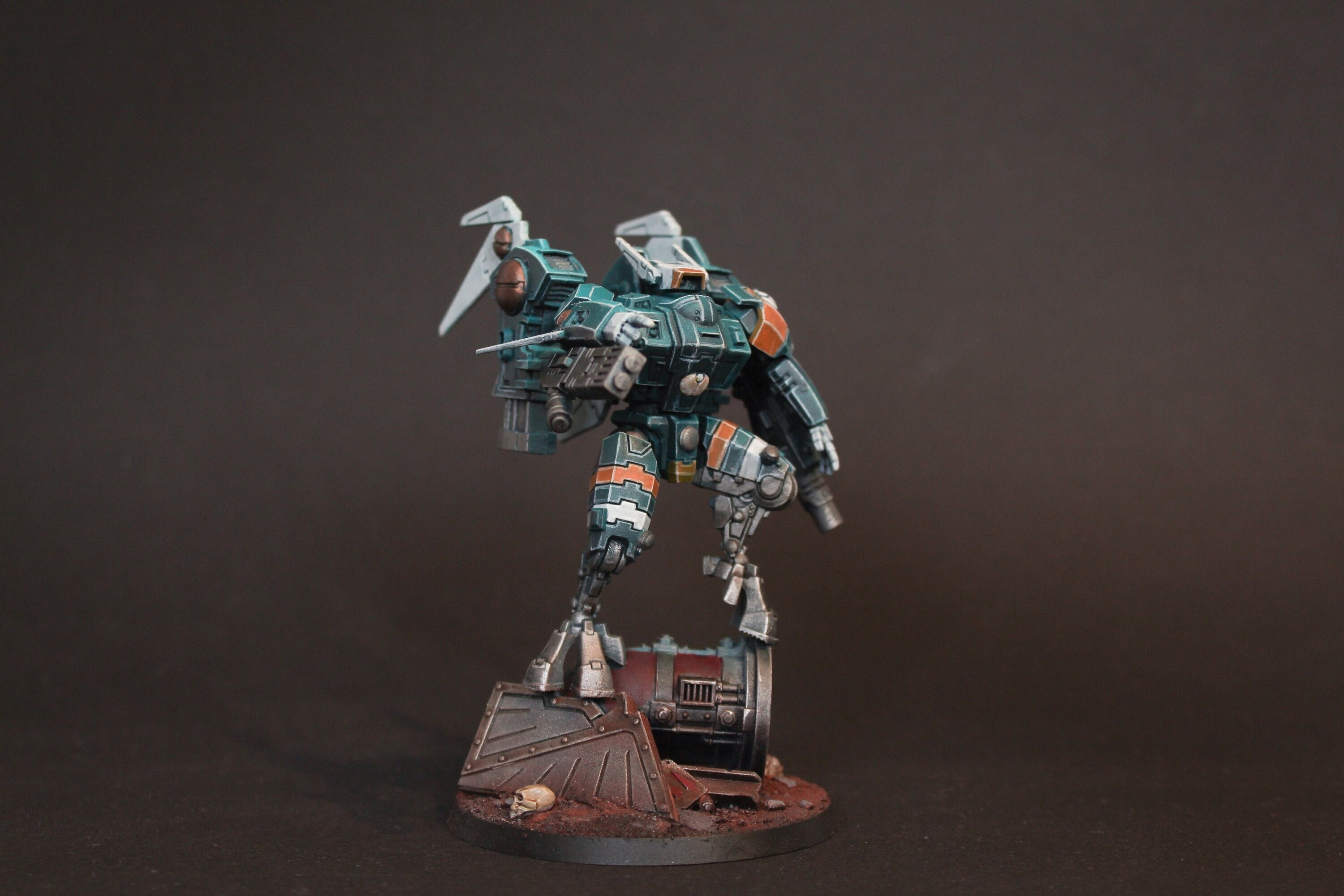 Warhammer 40k: Tau Coldstar Commander Paintjob - Etsy