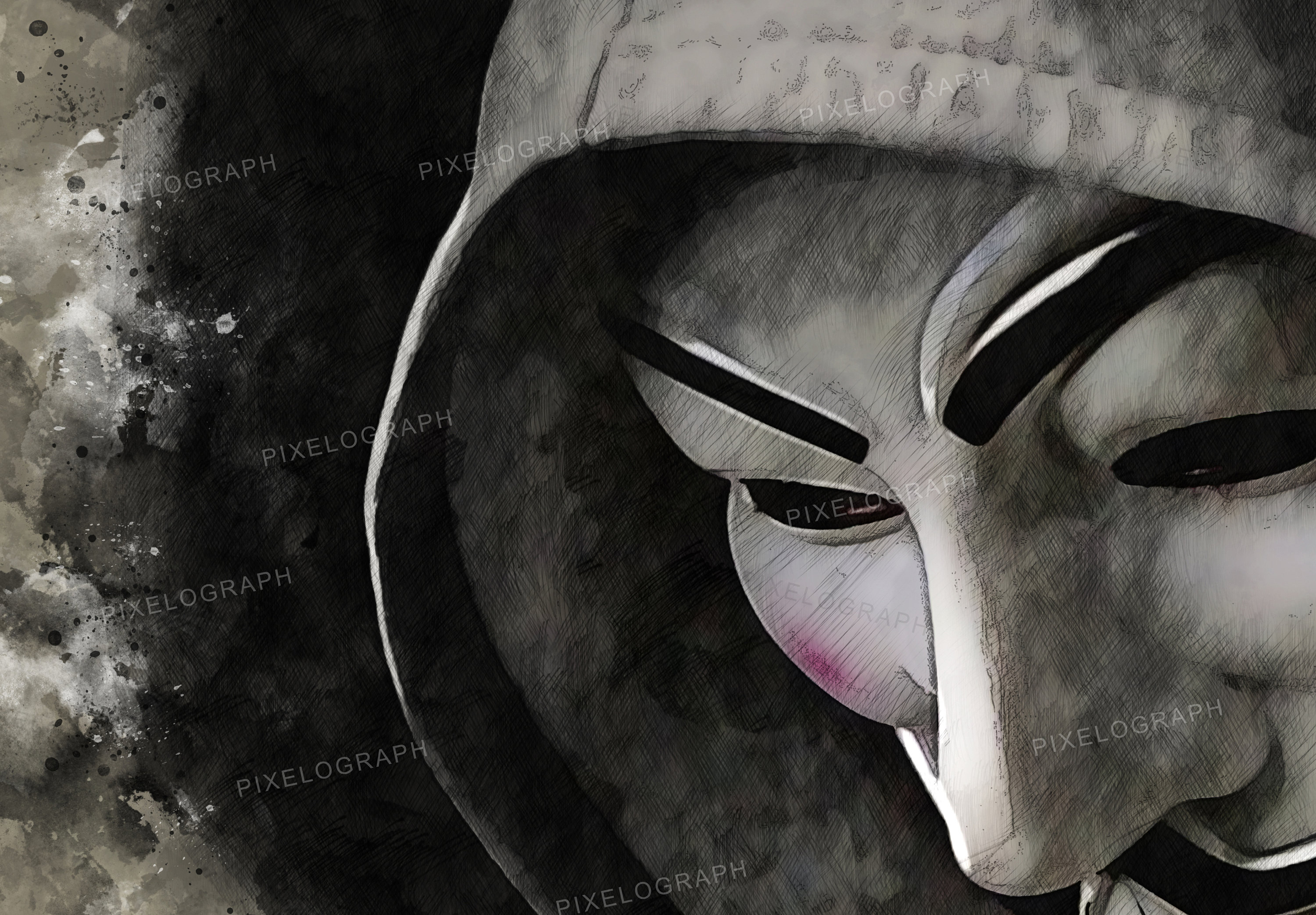 We Are Anonymous, Guy Fawkes Mask - Etsy