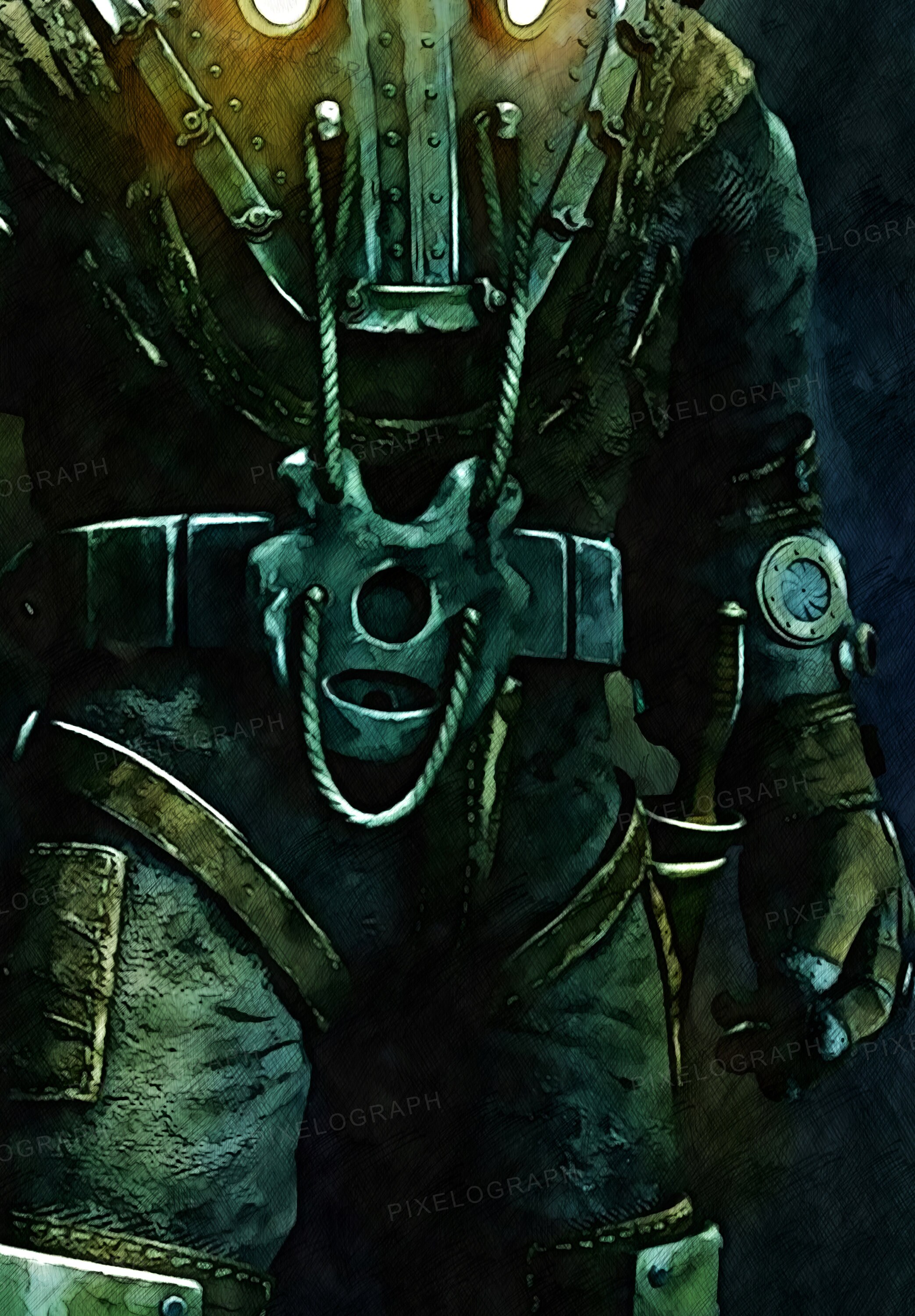 Bioshock 2 Delta Without Helmet