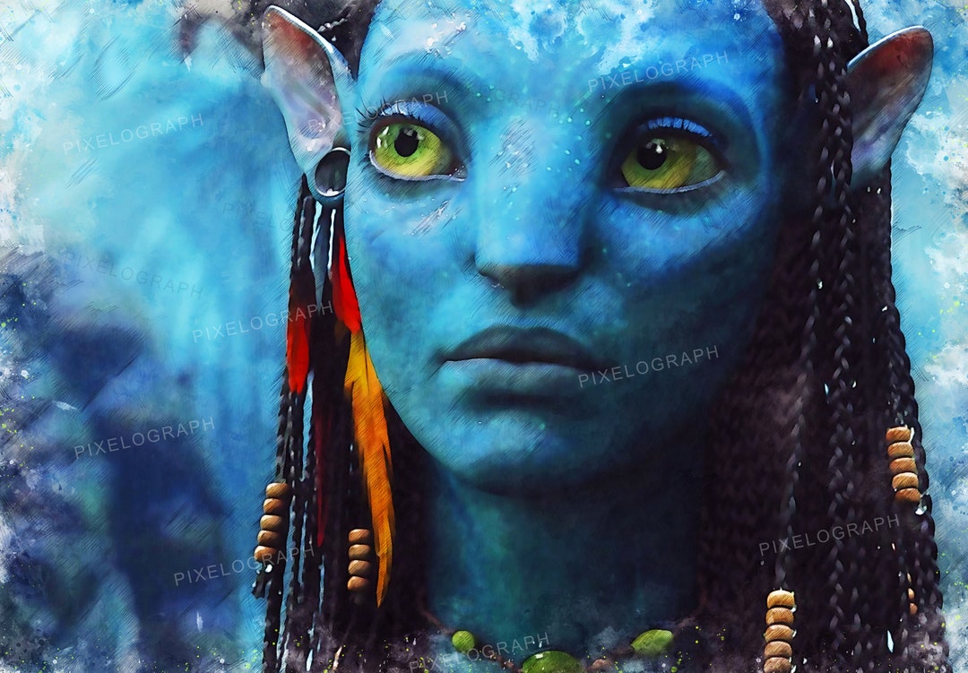 Neytiri, Neytiri Poster, Avatar HQ Cotton Paper Print - Etsy