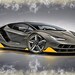 Lamborghini Centenario Print - Etsy