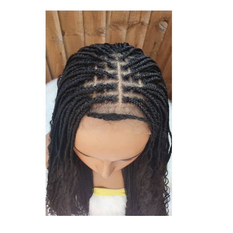 Goddess Braided Wig for Black Women / Hand Made Wigs / Full - Etsy