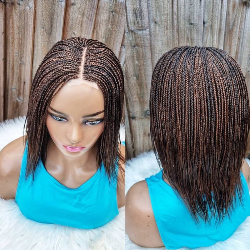 Cornrow Wig Short - Etsy
