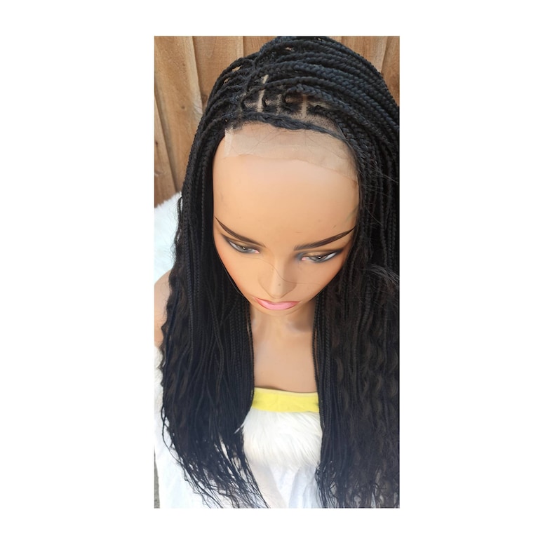 Goddess Braided Wig for Black Women / Hand Made Wigs / Full - Etsy