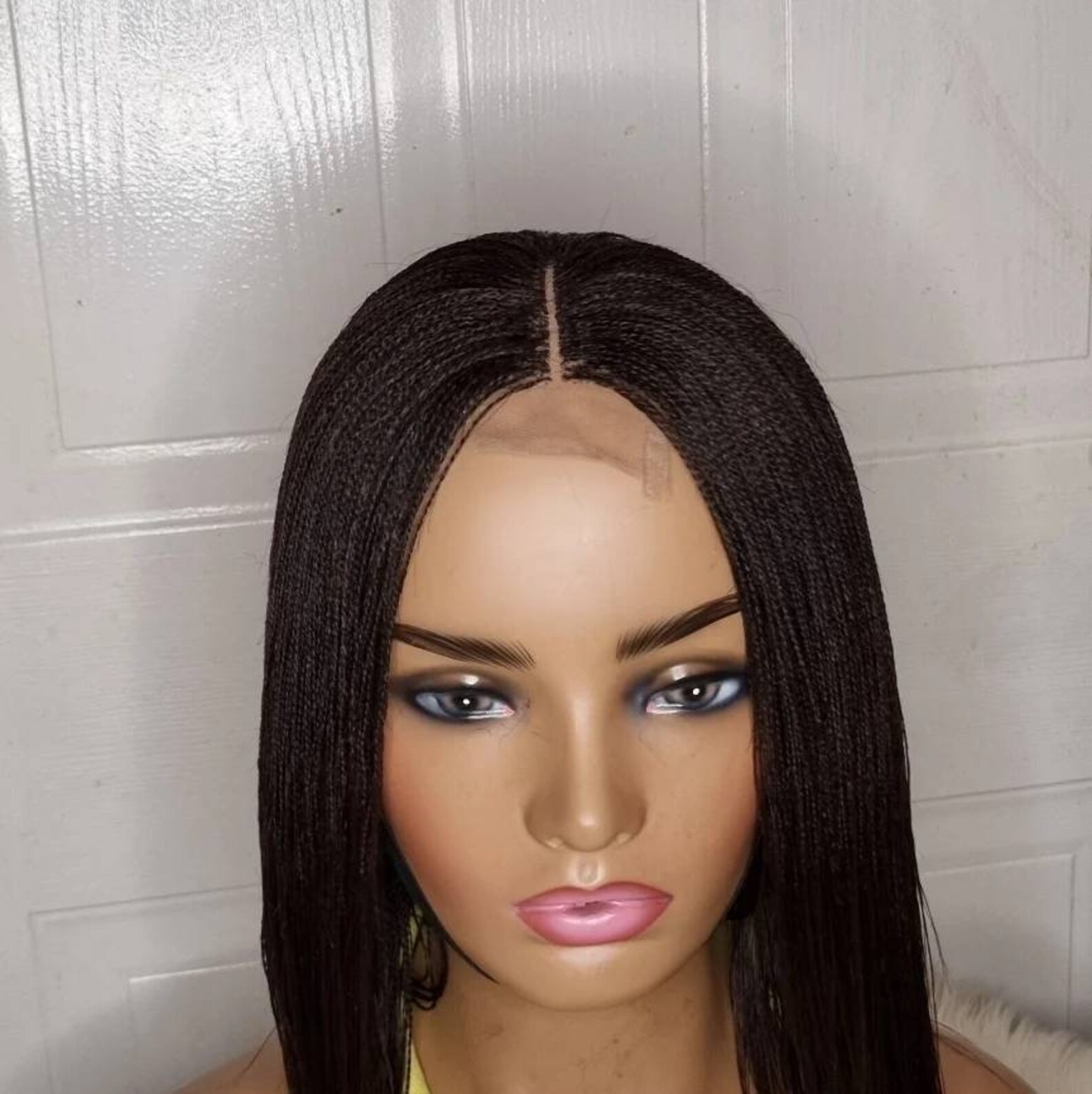 Handmade Braided Nano Twist Wig /senegalese Twist/million - Etsy