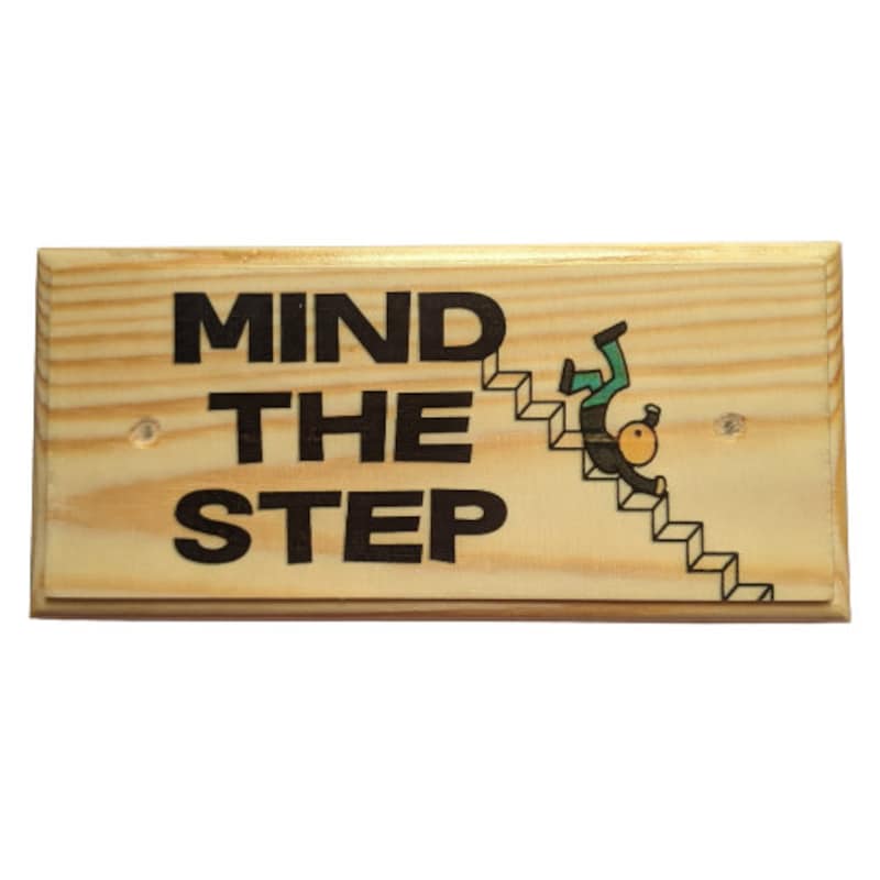 Mind the Step Signs - Etsy UK