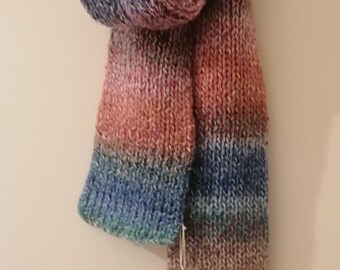 Pink Rainbow, 'happy Valley' Style Scarf and Earwarmer Set - Etsy UK