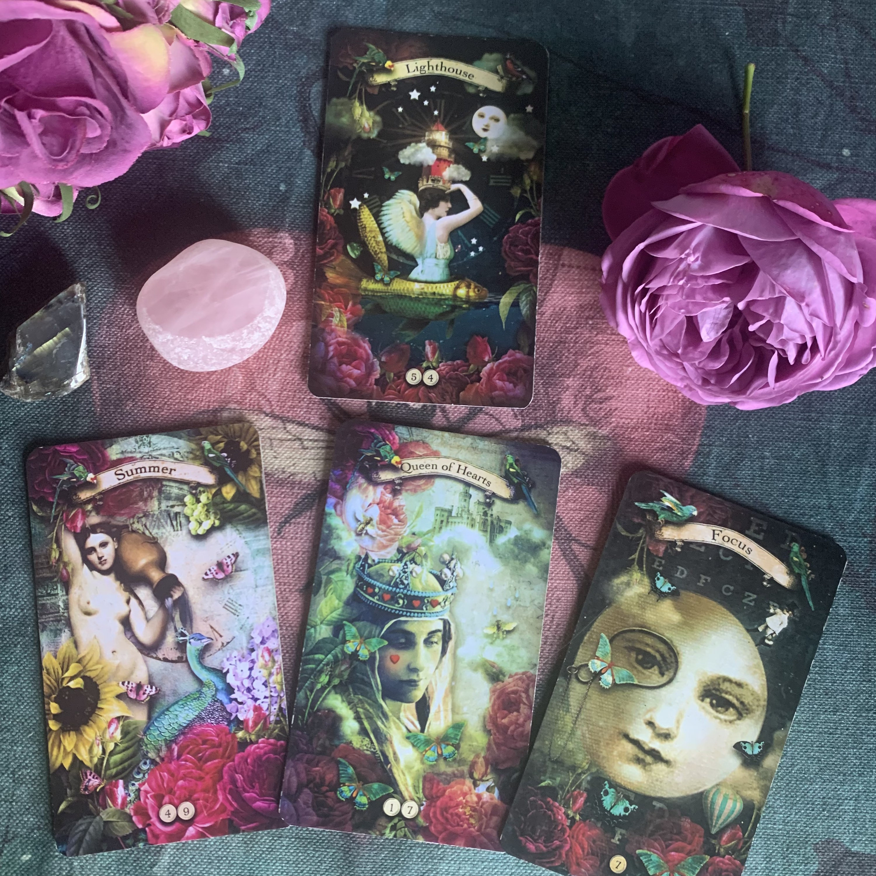 Oracle of the Rose Oracle Deck PLUS a FREE Printable - Etsy UK